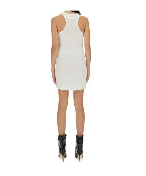 JEAN PAUL GAULTIER Sleeveless Asymmetrical Garter Dress