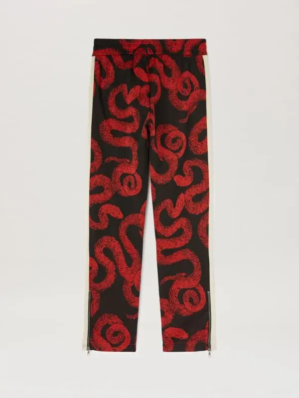 Palm Angels Snake-print Track Pants