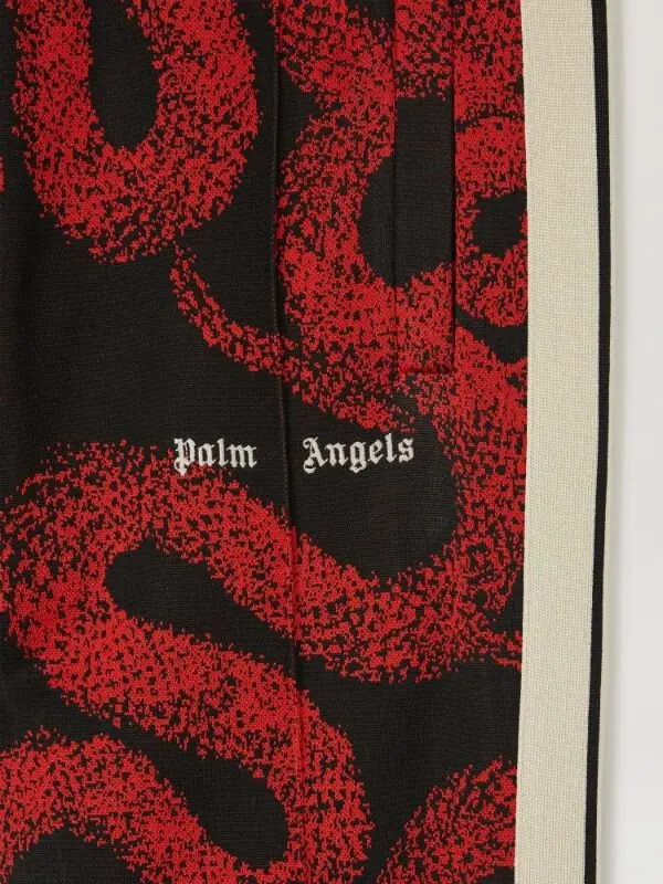 Palm Angels Snake-print Track Pants