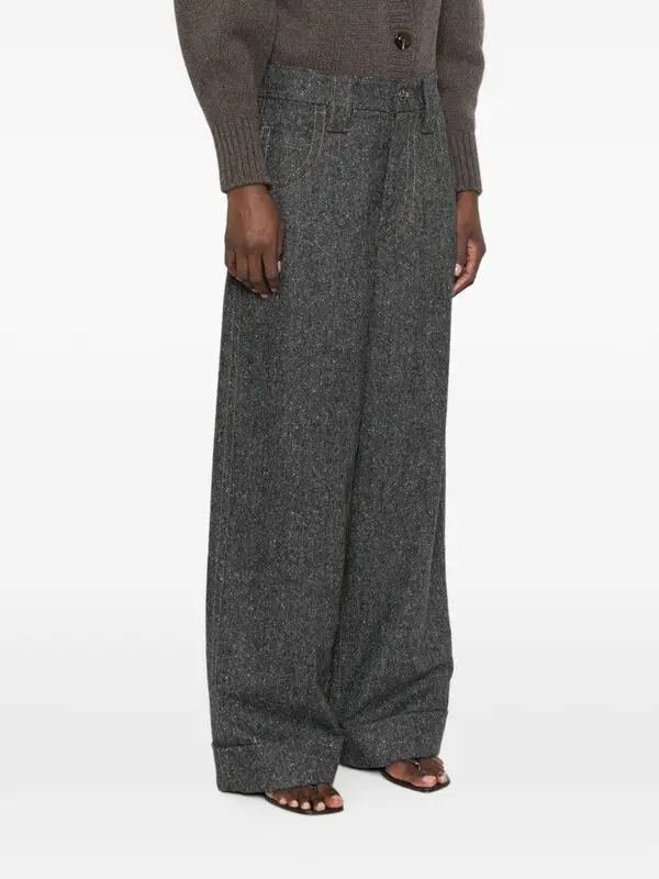 Brunello Cucinelli Wool Trousers