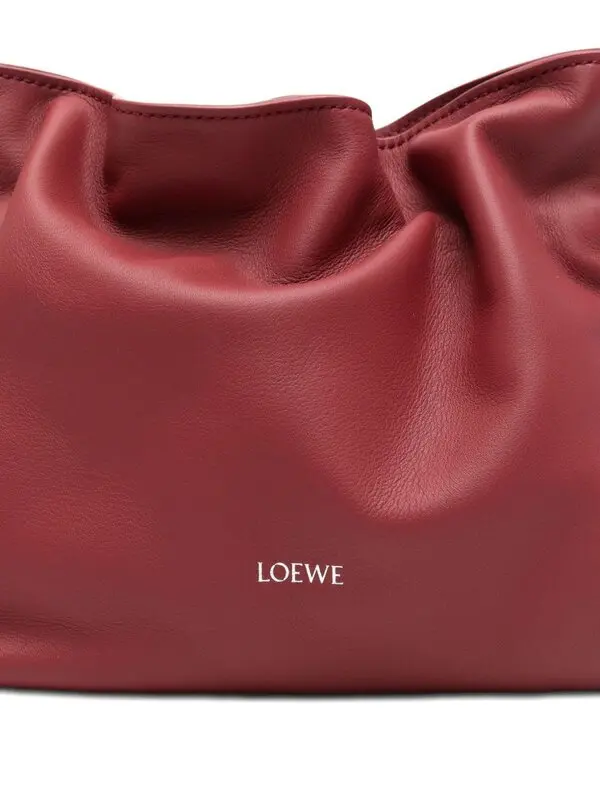 Loewe Flamenco Mini Leather Clutch