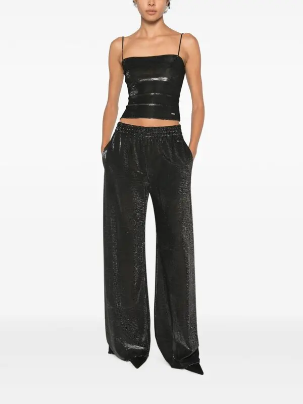 Gucci Metallic Jersey Top