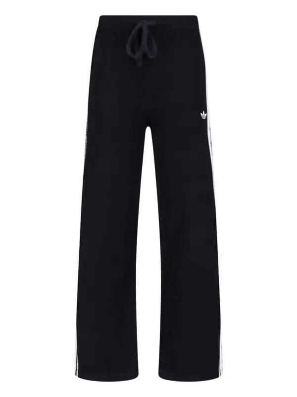 Adidas Wide-leg Sweatpants - Black