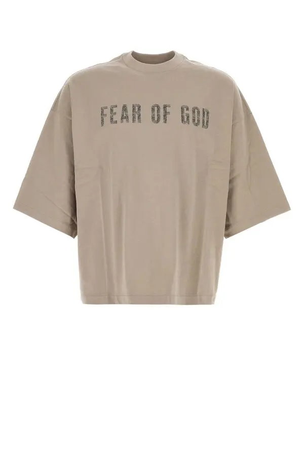 Fear Of God Oversize Cotton T-shirt - Grey