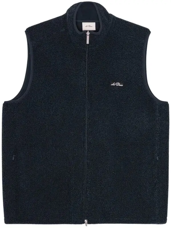 LES DEUX Fleece Zip-up Vest