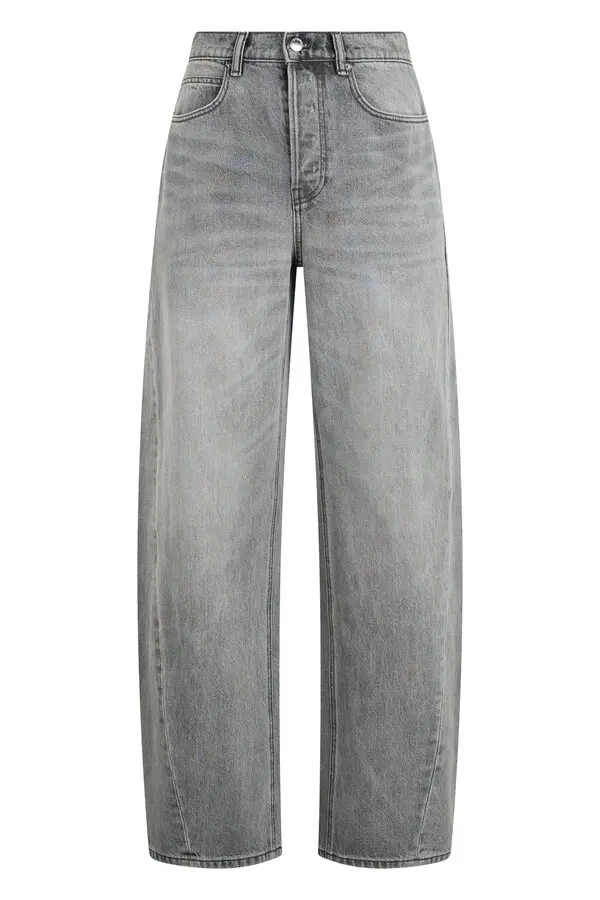 Alexander Wang Relaxed Fit Loose Jeans - Grey