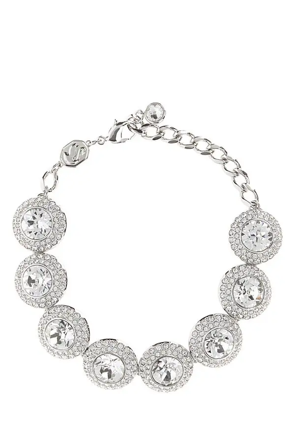 SWAROVSKI Metal Una Angelic Mini Bracelet - Silver