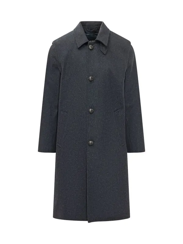 SCHNEIDERS Long Hubertus Overcoat With Buttons