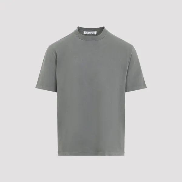 Our Legacy Box T-shirt In Organic Cotton - Green