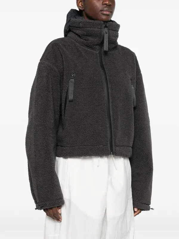 Adidas By Stella McCartney Zipped Fleece Hoodie