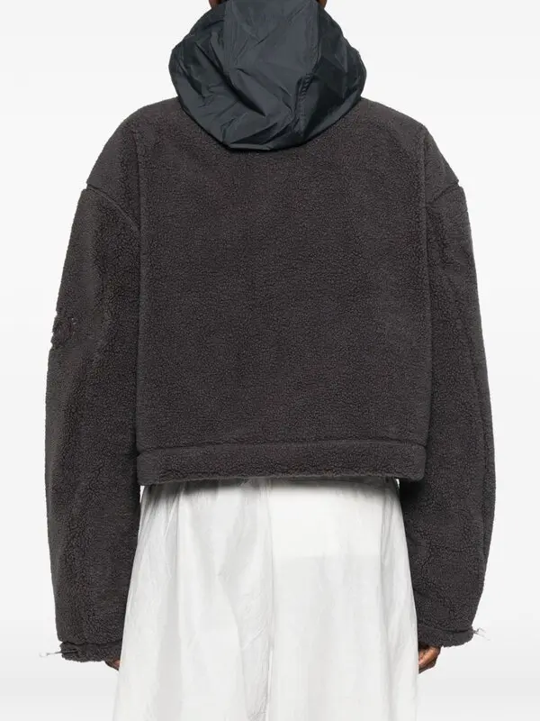 Adidas By Stella McCartney Zipped Fleece Hoodie