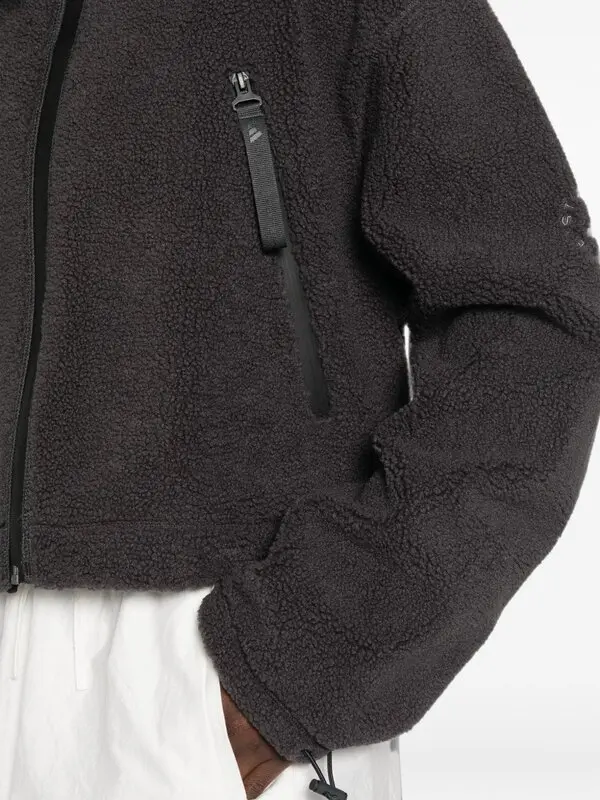 Adidas By Stella McCartney Zipped Fleece Hoodie