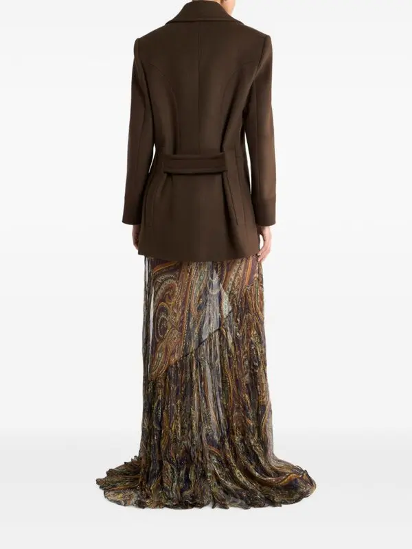 Etro Wool Double-breasted Jacket
