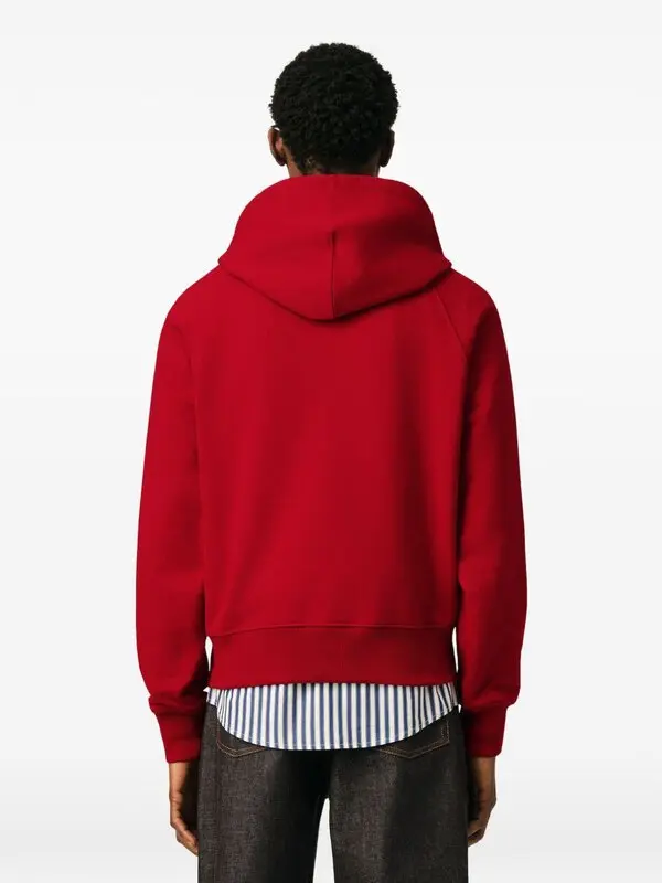 AMI Paris Logo Cotton Hoodie