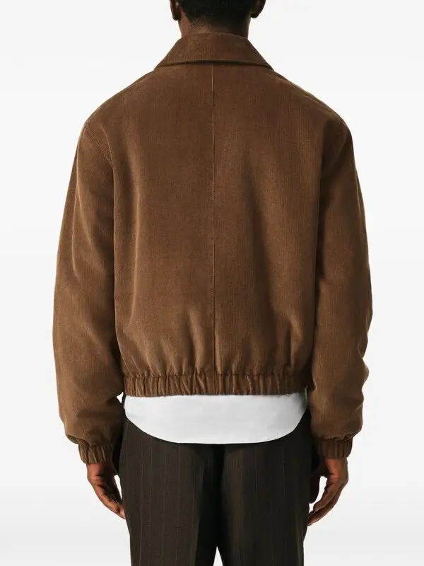 AMI Paris Velvet Cotton Blouson Jacket