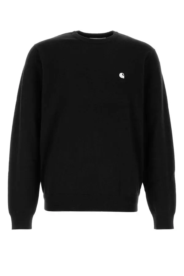Carhartt Work In Progress Madison Wool Blend Sweater For - Black