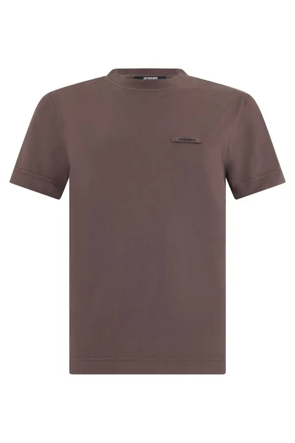 Jacquemus Cotton Crewneck Short-sleeve T-shirt
