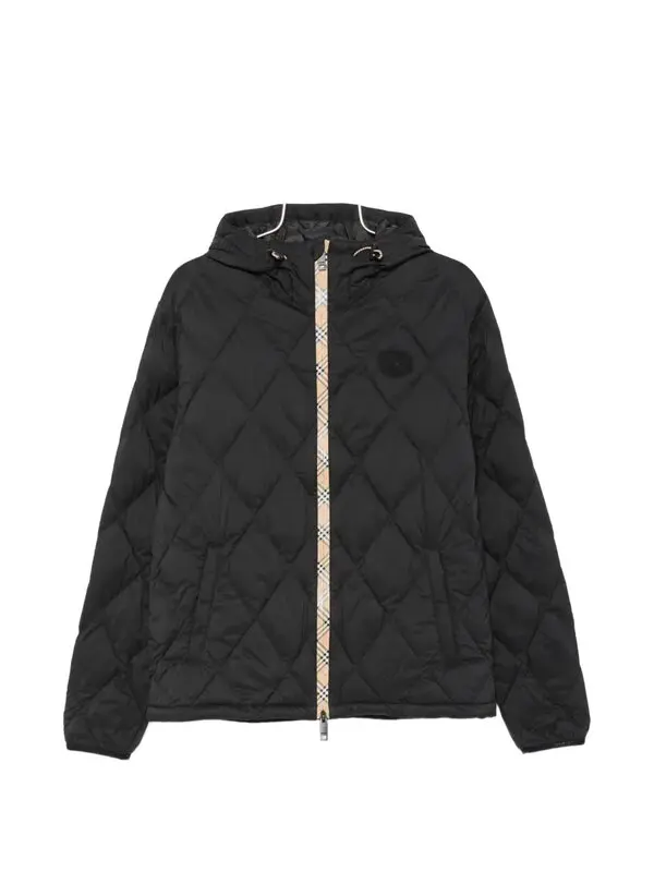 Burberry Polyamide Hooded Rider Jacket