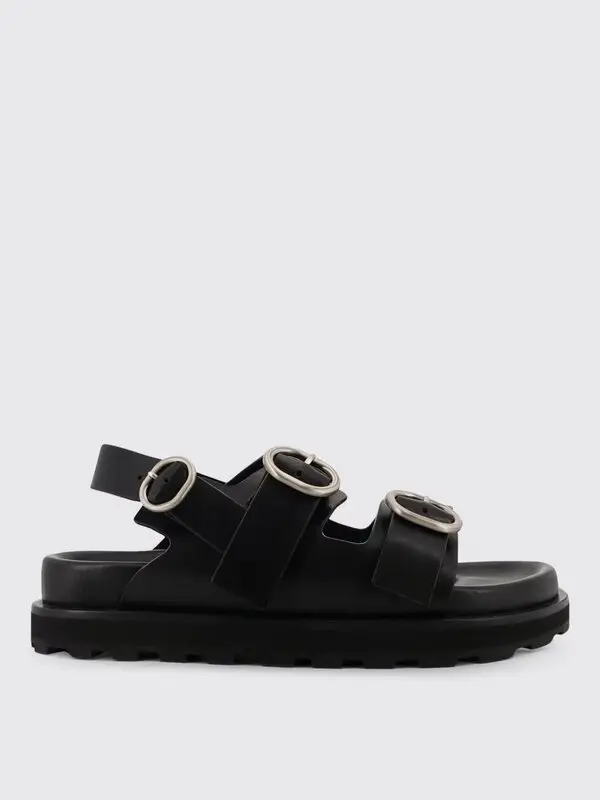 JIL SANDER Elegant Slip-on Sandals - Black