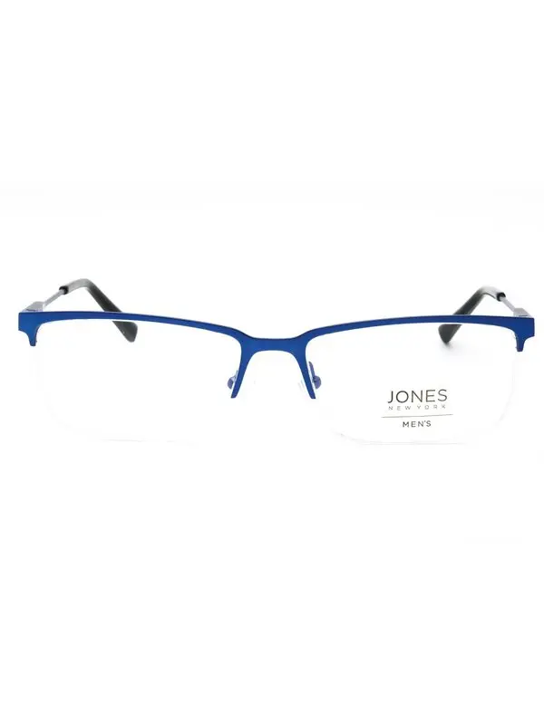Jones New York Rectangle Half Rim Eyeglasses - Black