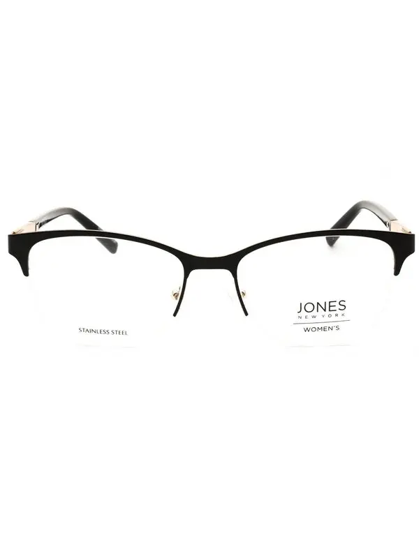 Jones New York Cat-eye Eyeglasses With Metal Frame - Black