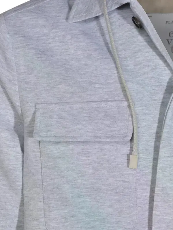 Eleventy Hooded Chest-pocket Jacket