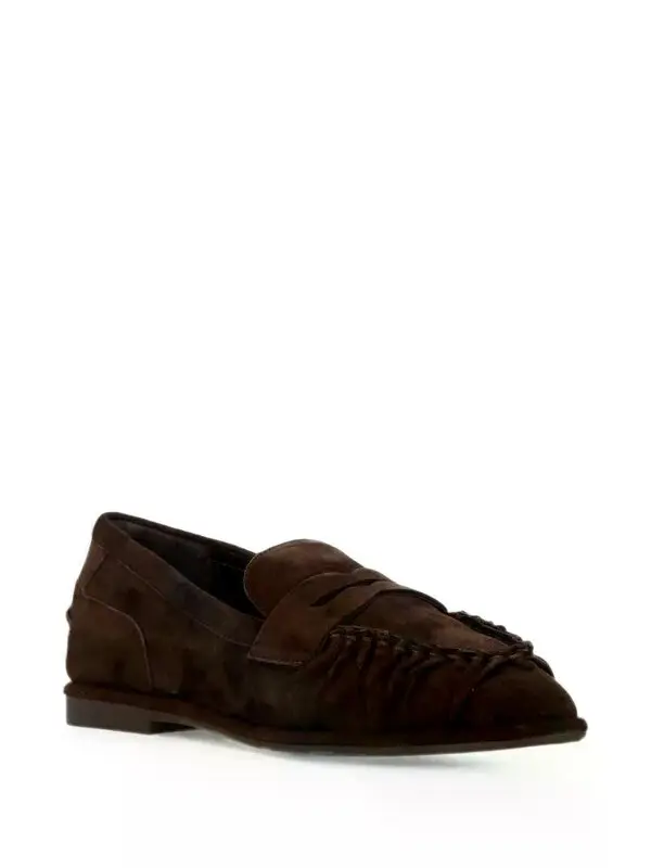 Ash Babe Ruched Penny Loafers