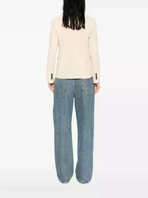 CIRCOLO 1901 Corduroy-effect Single-breasted Jacket