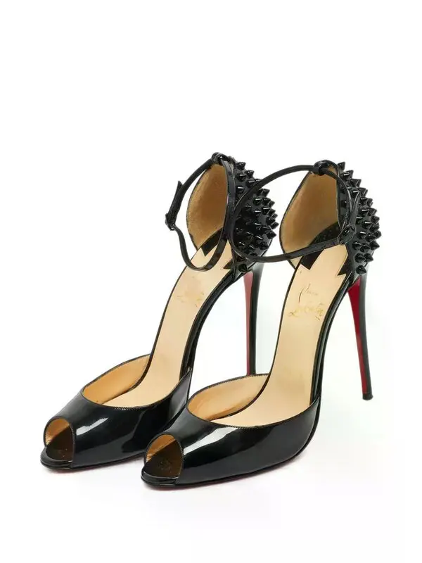 CHRISTIAN LOUBOUTIN Pina Spike Sandals - Black