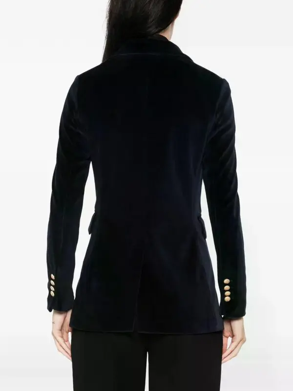 CIRCOLO 1901 Double-breasted Velvet Blazer