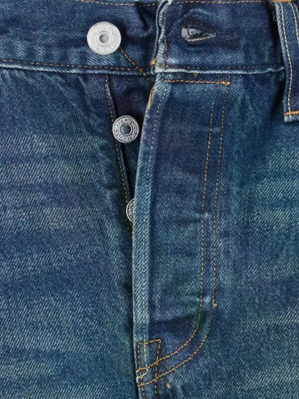 LEVI'S Selvedge Faded-effect Jeans