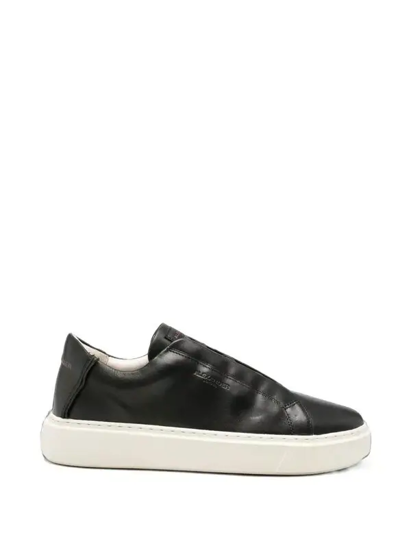 ALEXANDER SMITH Leather Sneakers - Black