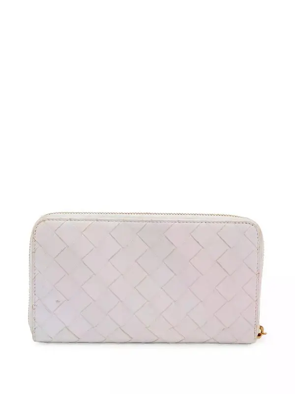 Bottega Veneta Intrecciato Zip-around Wallet