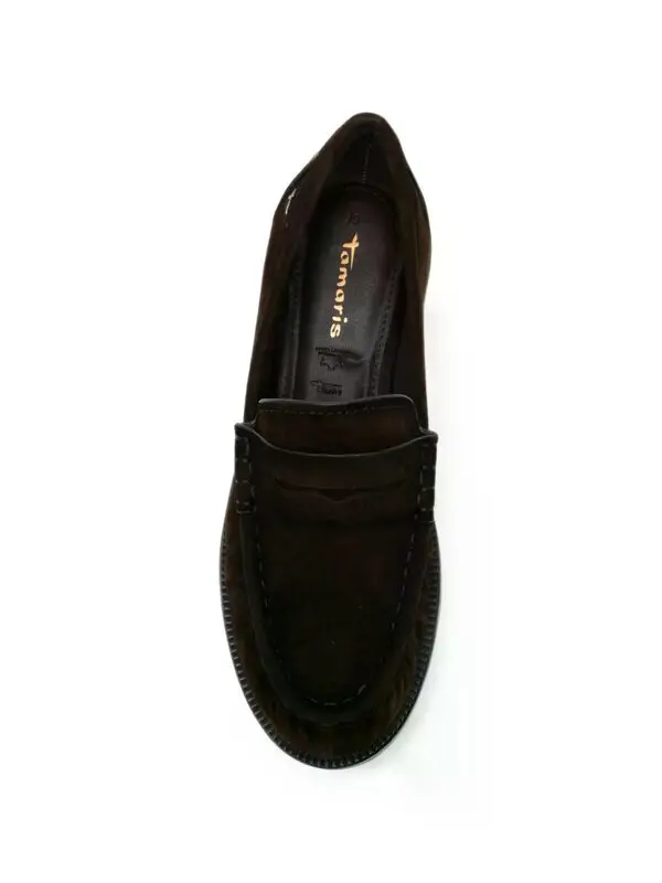 TAMARIS Suede Penny Slot Loafers