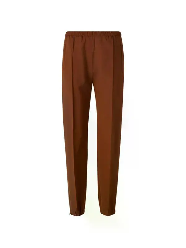 Dorothee Schumacher Hazelnut Pin-tuck Track Pants - Brown