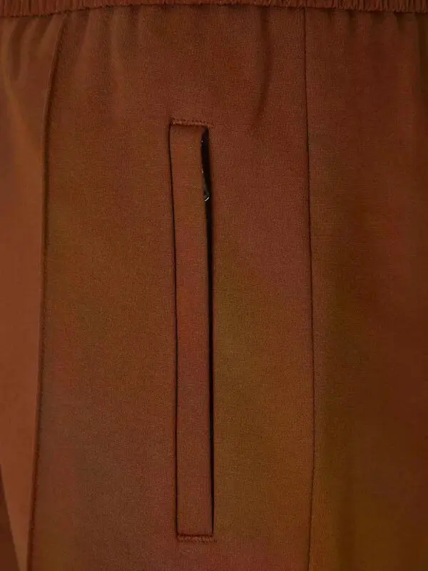 Dorothee Schumacher Hazelnut Pin-tuck Track Pants - Brown