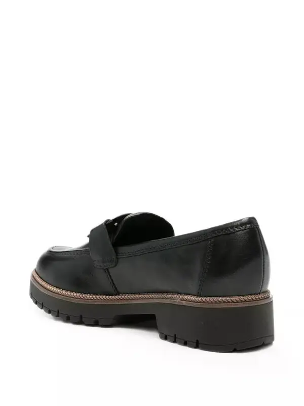 TAMARIS Buckle-detail Chunky-sole Loafers
