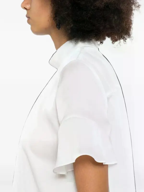Sacai Asymmetric Panelled T-shirt