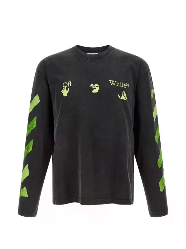 Off-White Bacco Arrow Skate T-shirt - Black