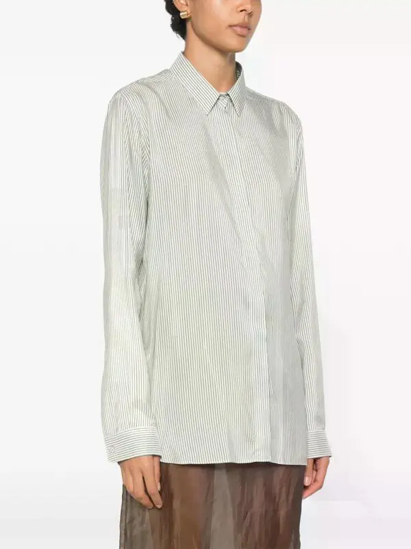 TOM FORD Striped Silk Shirt