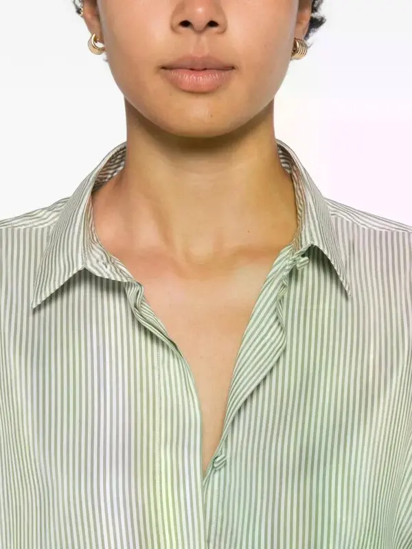 TOM FORD Striped Silk Shirt