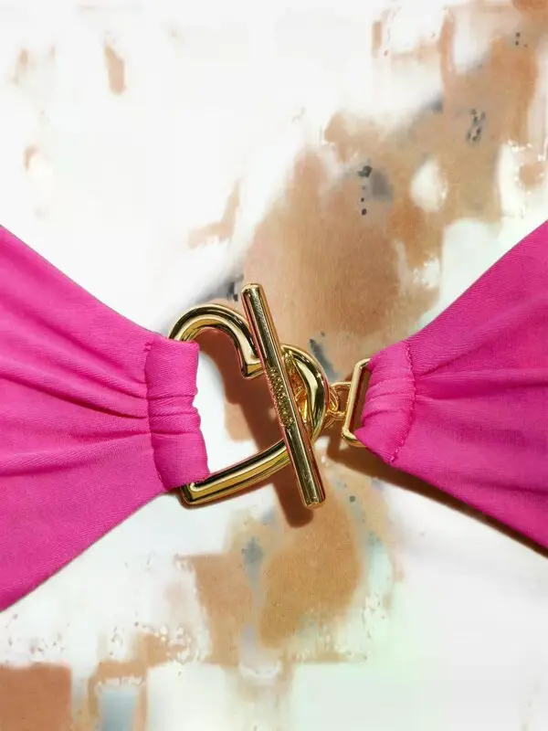 Moschino Heart-motif Bikini Top
