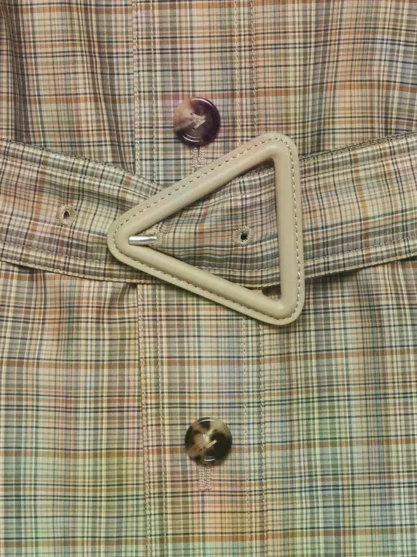 Bottega Veneta Check Coat