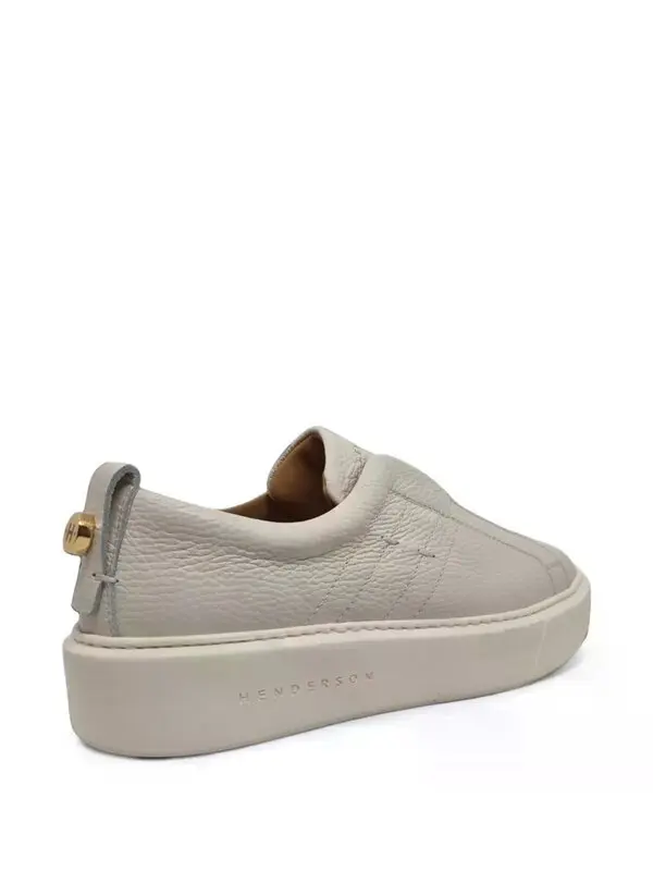 HENDERSON BARACCO Pebble Grain Slip-on Sneakers