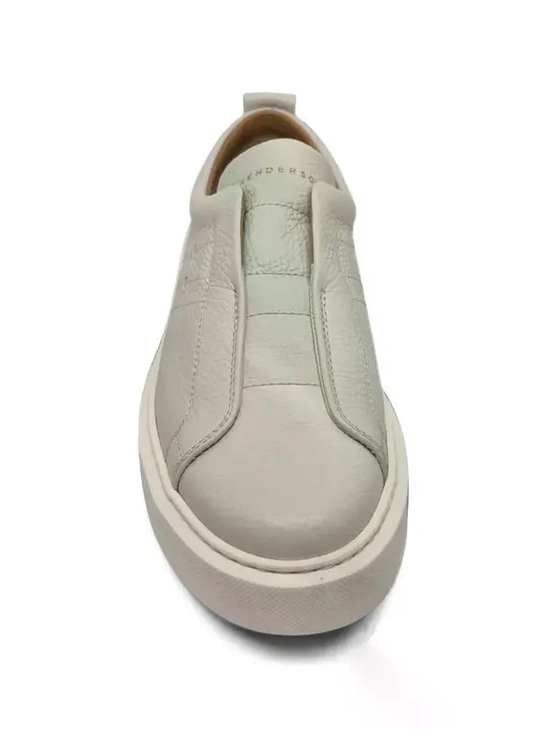 HENDERSON BARACCO Pebble Grain Slip-on Sneakers