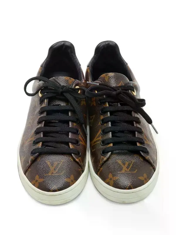 LOUIS VUITTON Frontrow Monogram Canvas Sneakers