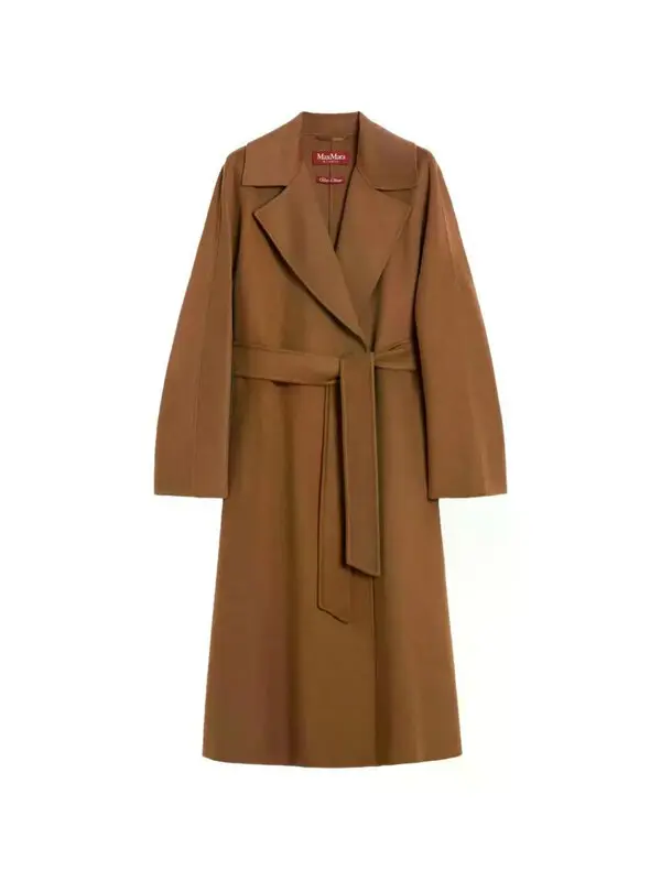 Max Mara Wool Belted Wrap Coat
