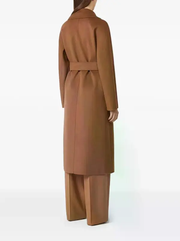 Max Mara Wool Belted Wrap Coat
