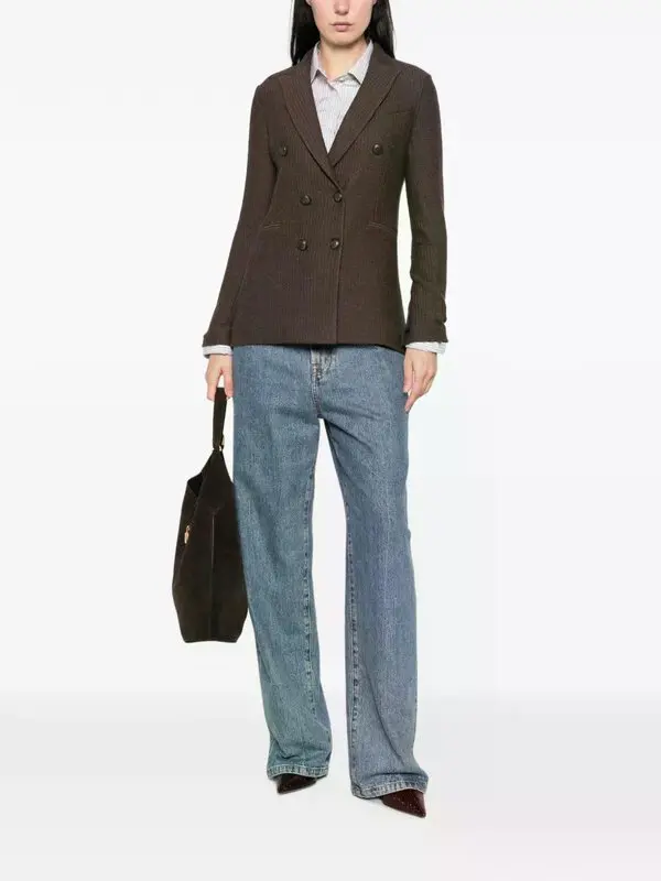 CIRCOLO 1901 Double-breasted Wool Blazer