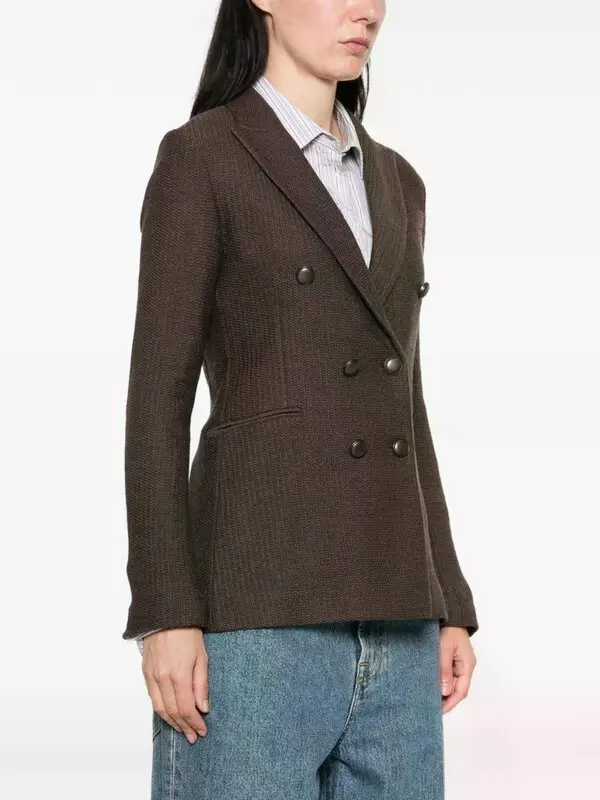CIRCOLO 1901 Double-breasted Wool Blazer